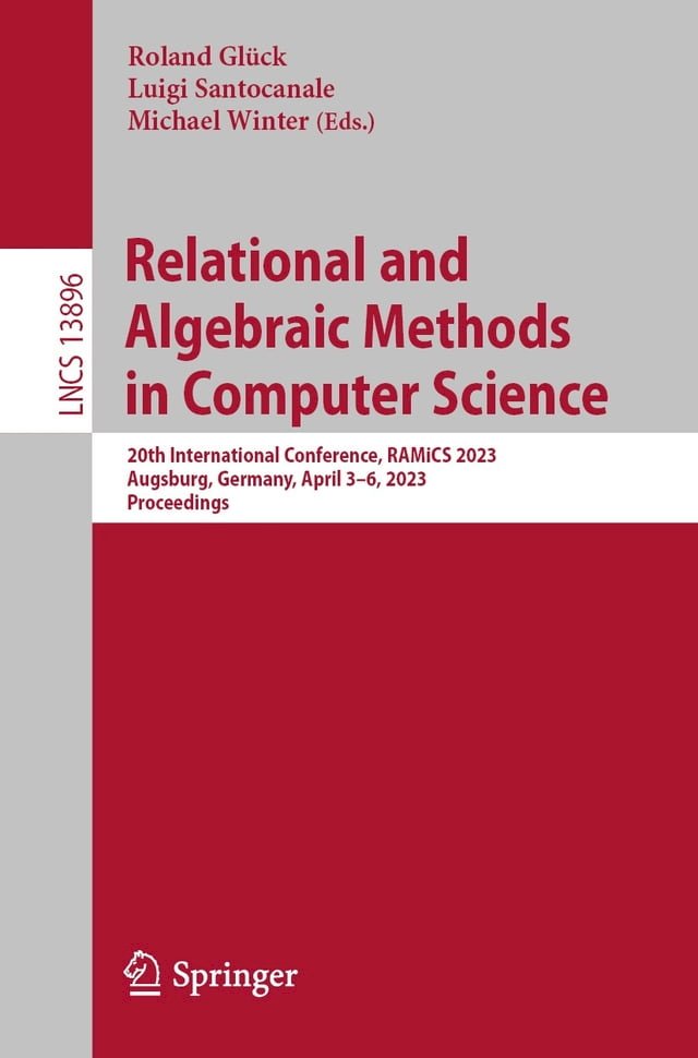 Relational and Algebraic Methods in Computer Science - PChome 24h書店
