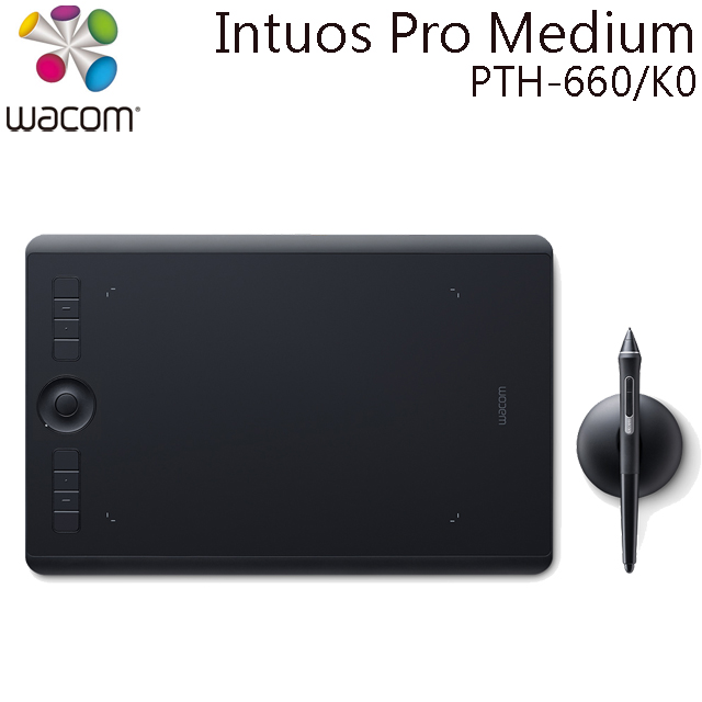 Wacom Intuos Pro Medium 創意觸控繪圖板 - PChome 24h購物