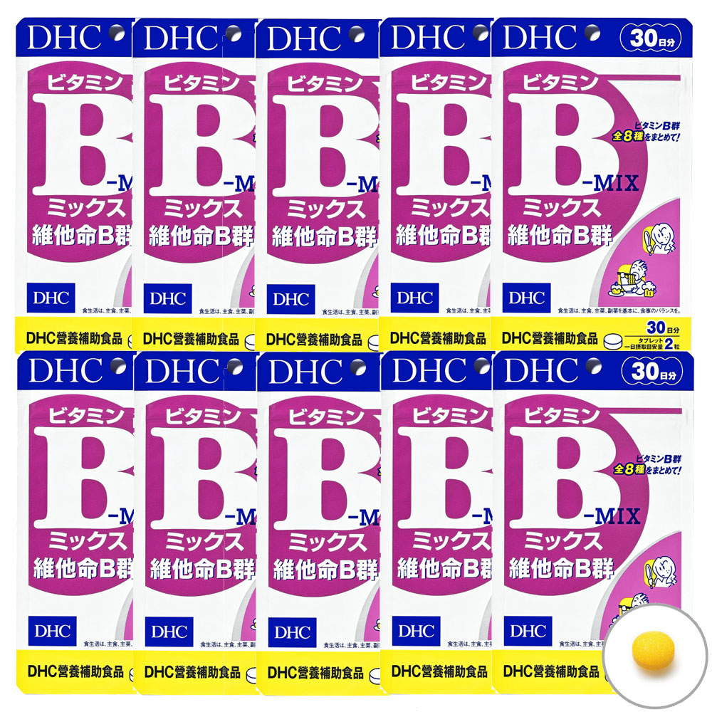 《DHC》維他命B群(30日份/60粒) (10入組) - PChome 24h購物