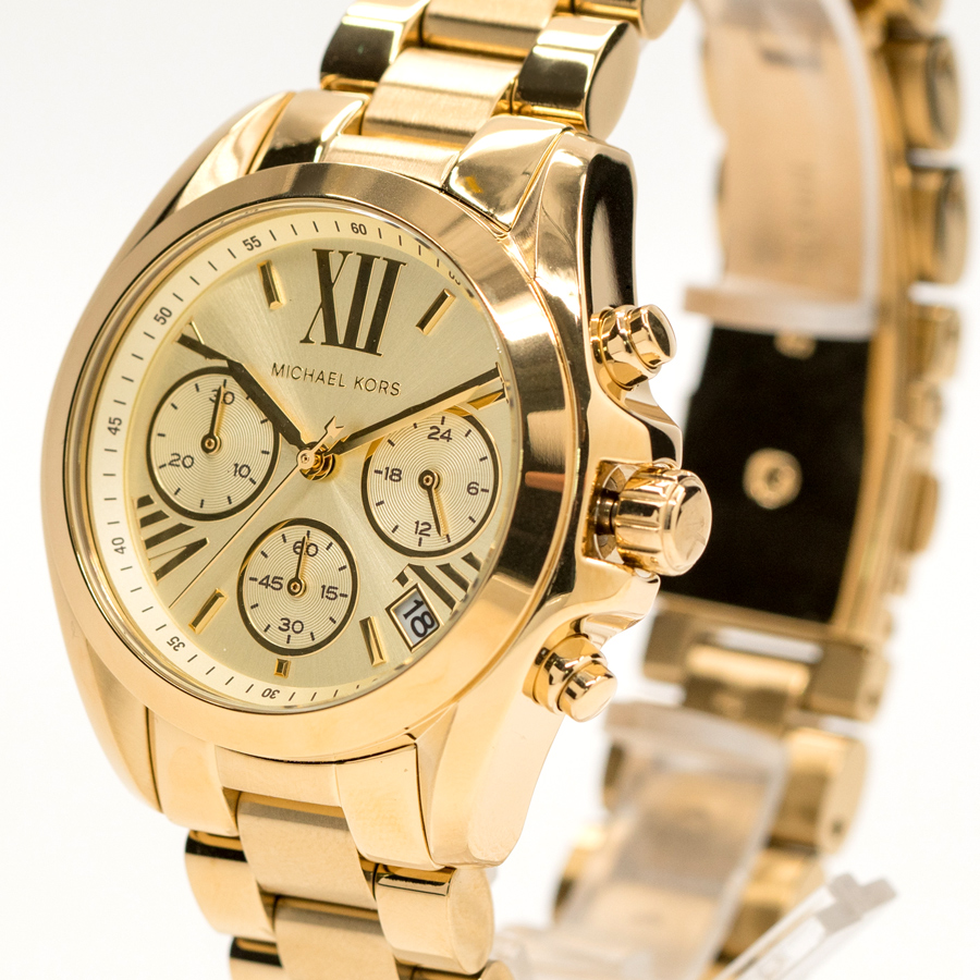 【Michael Kors】公司貨 氣質優雅三眼計時腕錶(MK5798) - PChome 24h購物