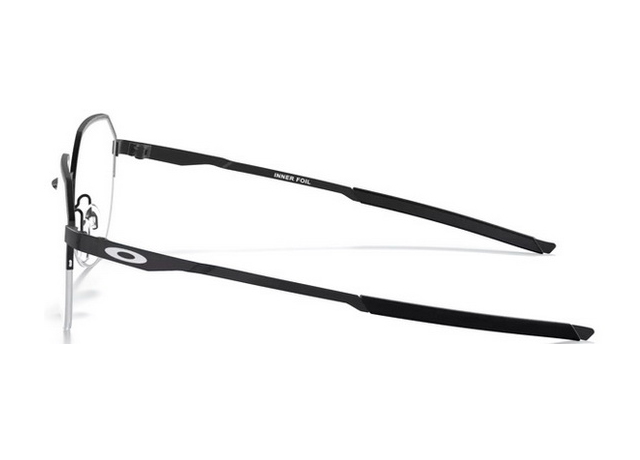 【OAKLEY】奧克利 INNER FOIL 時尚金屬半框光學眼鏡 防滑鏡腿設計 OX3247 01 霧黑 公司貨 - PChome 24h購物
