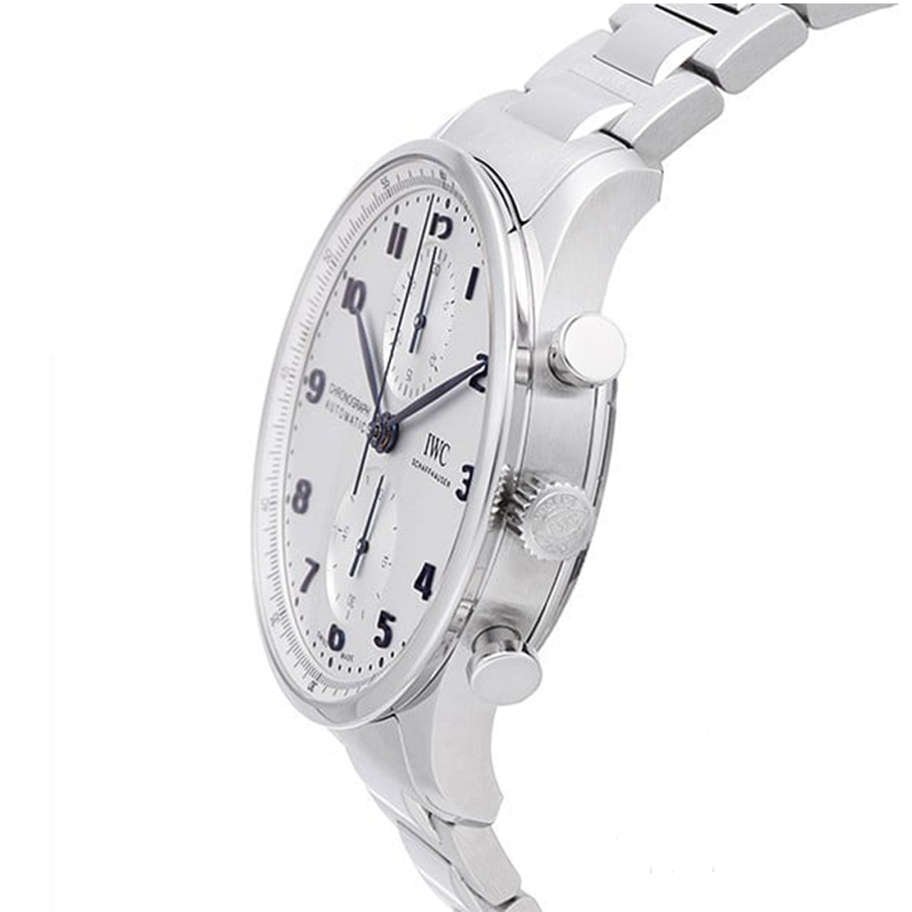 IWC 萬國錶 新葡萄牙計時鏈帶腕錶(IW371617)x白面藍字x41mm - PChome 24h購物