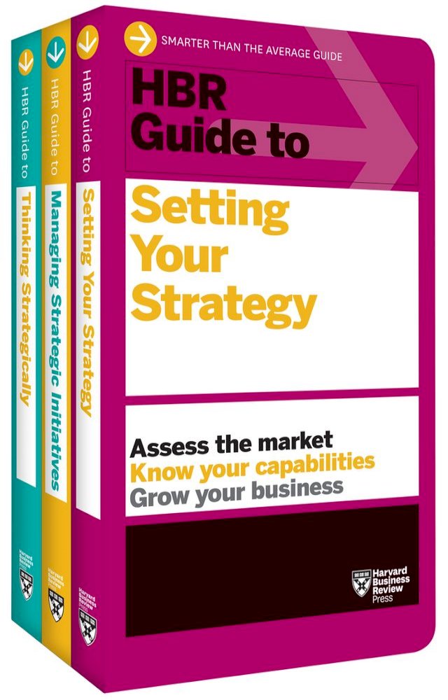 HBR Guides to Building Your Strategic Skills Collection (3 Books ...