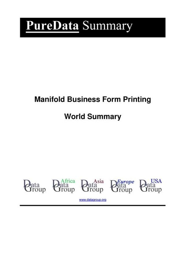 Manifold Business Form Printing World Summary - PChome 24h書店