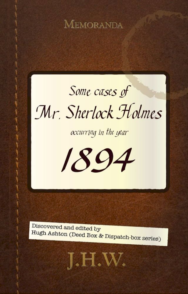 1894: Some Cases of Mr. Sherlock Holmes - PChome 24h書店
