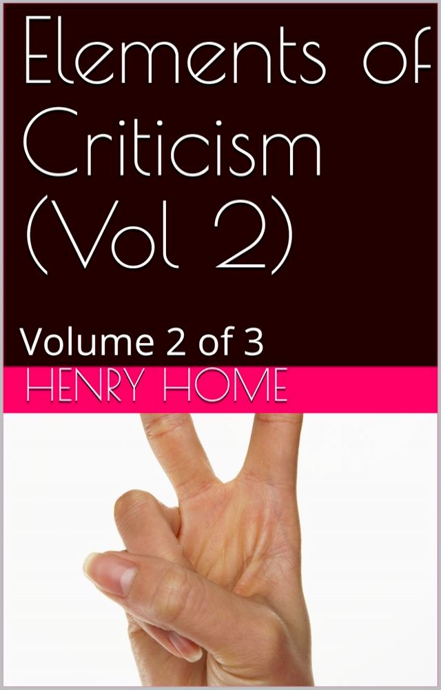 Elements of Criticism (Vol 2) - PChome 24h書店