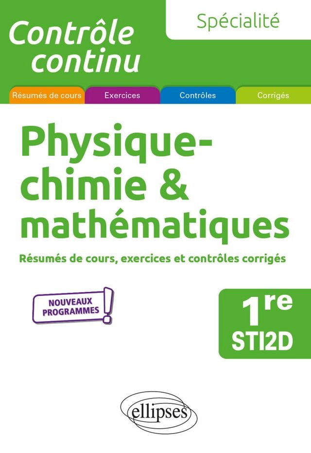 Spécialité Physique-chimie et mathématiques - Première STI2D - PChome 24h書店