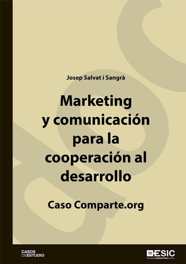 Marketing y comunicación para la cooperación al desarrollo. Caso comparte.org - PChome 24h書店