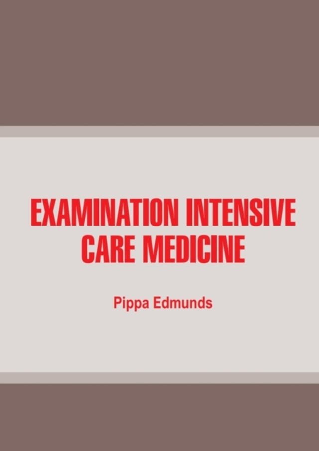 Examination Intensive Care Medicine - PChome 24h書店