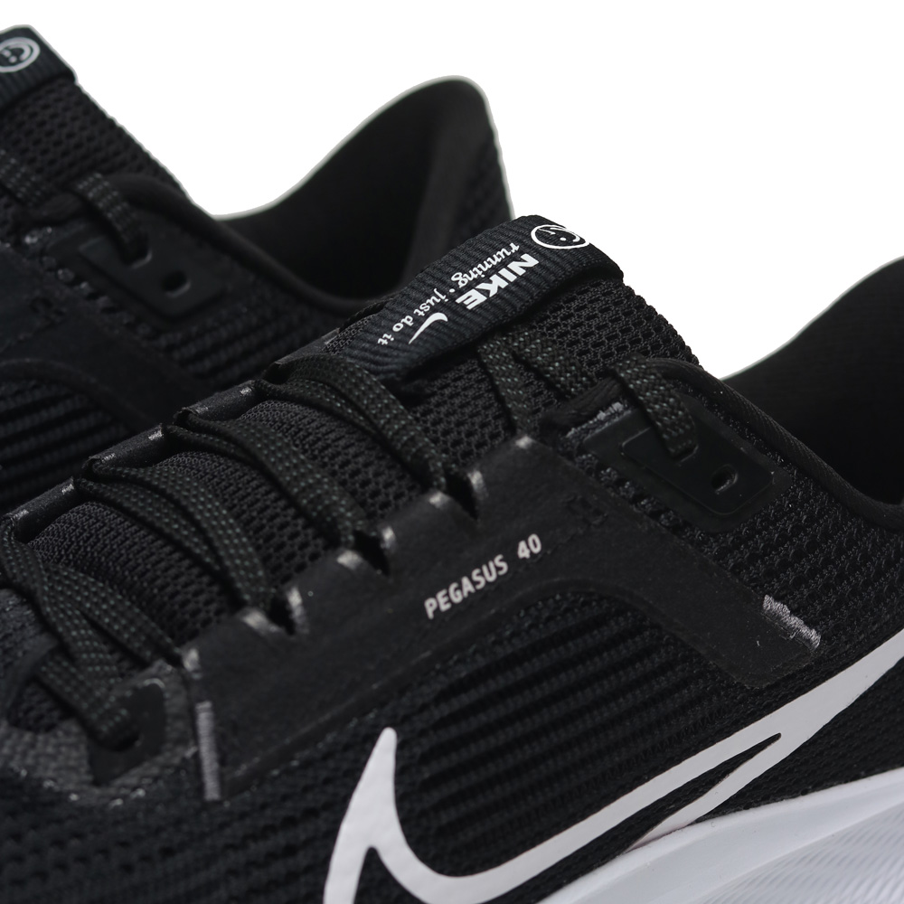 NIKE 慢跑鞋 AIR ZOOM PEGASUS 40 黑白 小飛馬 緩震 運動鞋 男 DV3853-001 - PChome 24h購物
